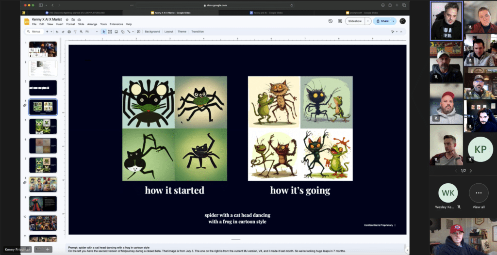 AI, But Make It Weird: Pushing Creativity to New Places with Leap Group ...